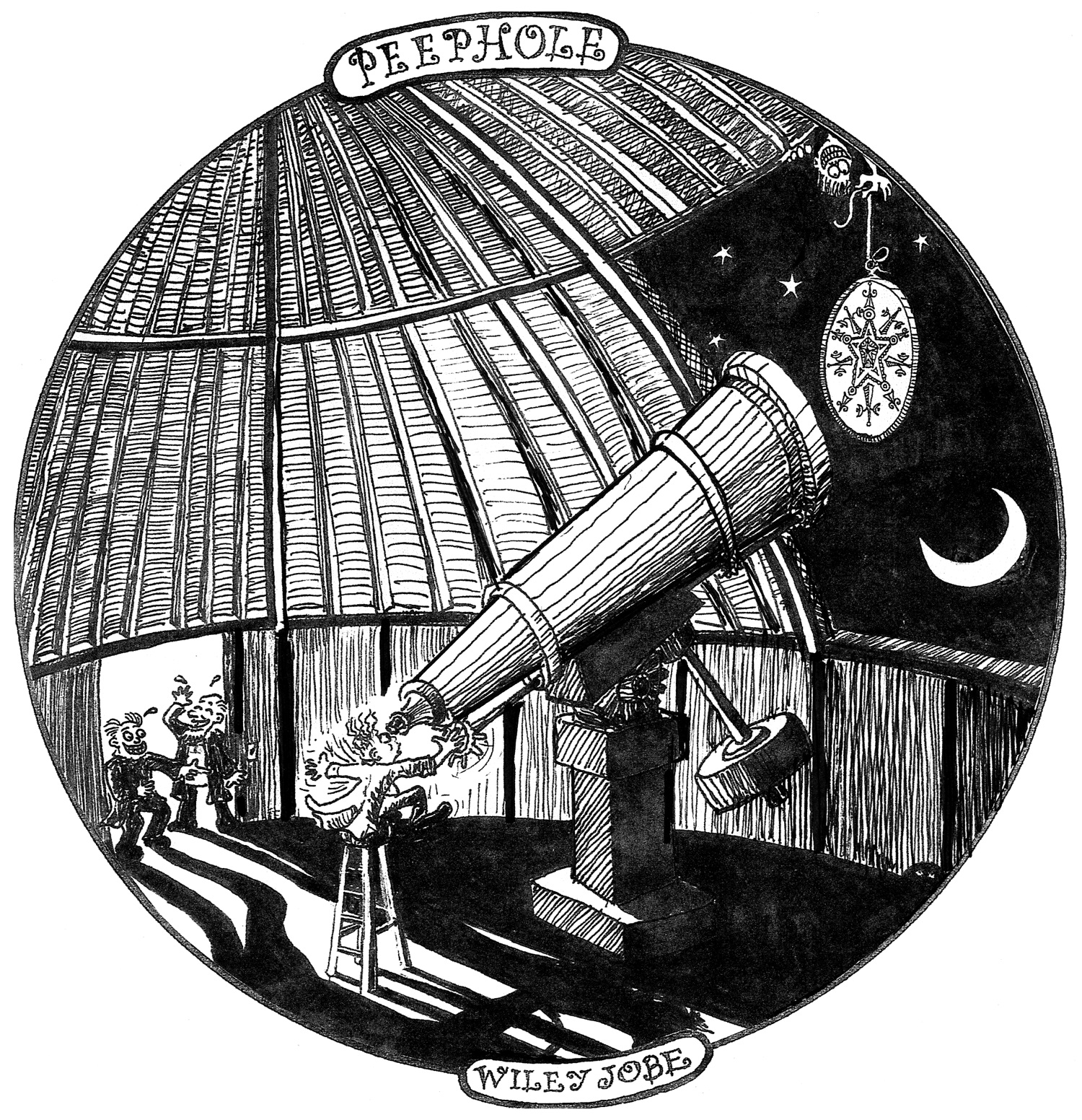 Cartoons and Drawings by Wiley Jobe - Brewster Kaleidoscope Society