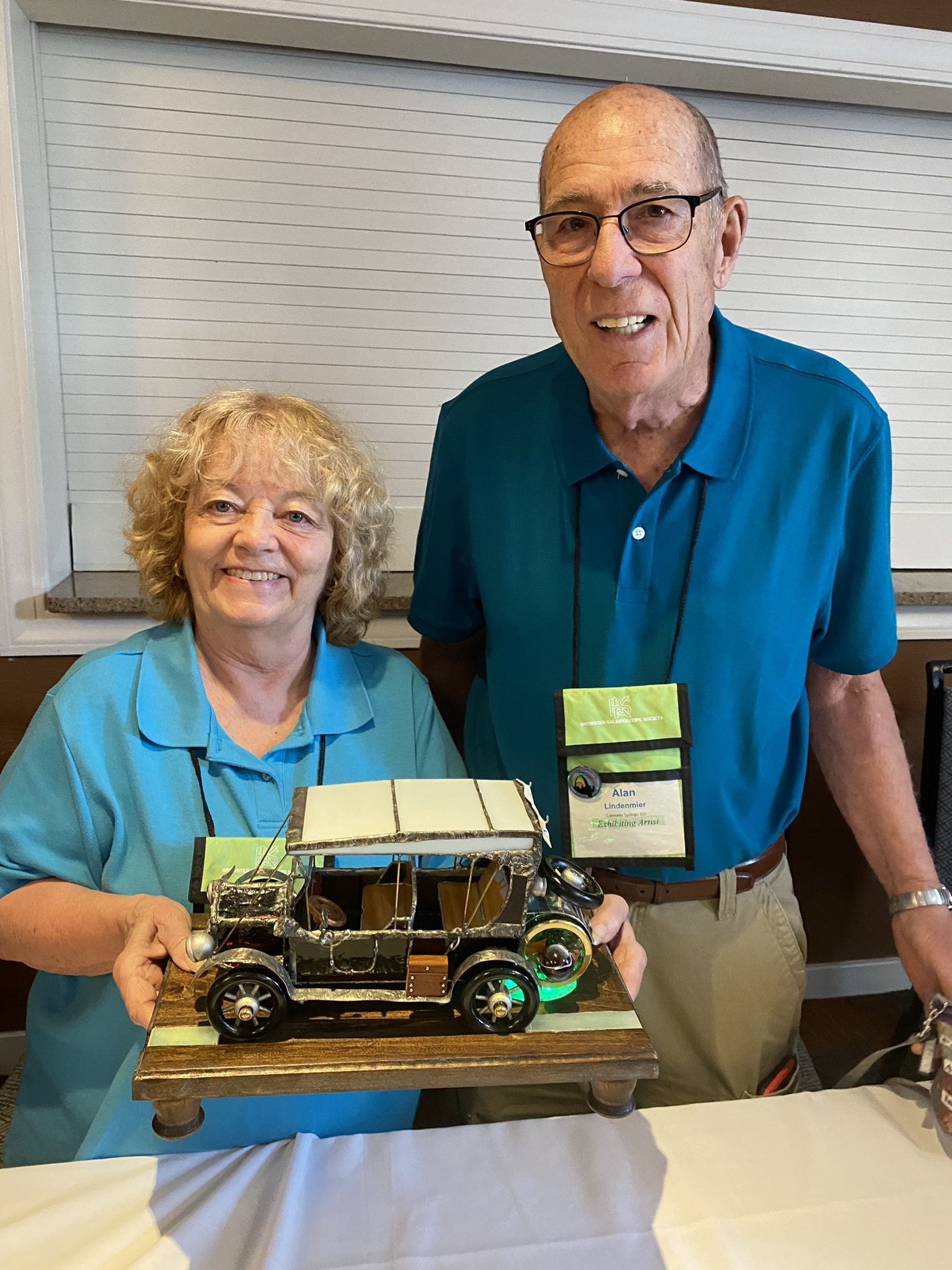 Nancy and Alan Lindenmier - Brewster Kaleidoscope Society